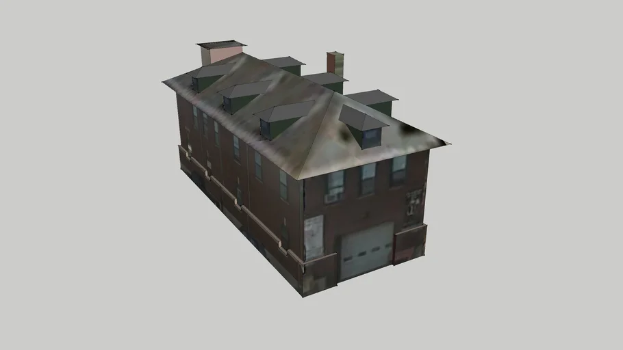 Philadelphia Fire Department Engine 54 Firehouse | 3D Warehouse