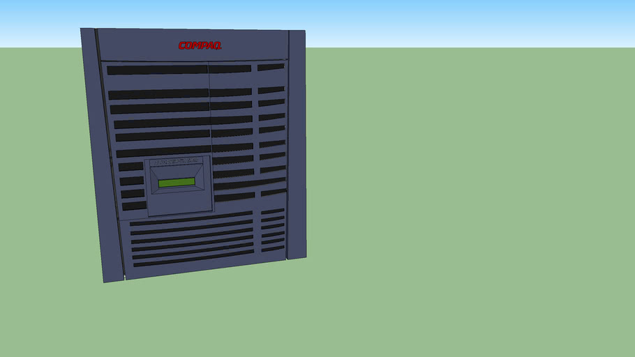 Compaq AlphaServer ES40 (tower) server | 3D Warehouse