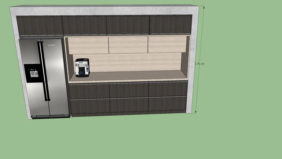 MODULO COZINHA PLANEJADA | 3D Warehouse