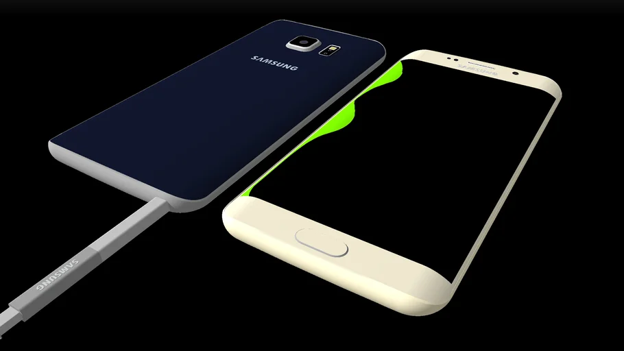 2015 Samsung Galaxy S6 Edge plus and Note 5 | 3D Warehouse