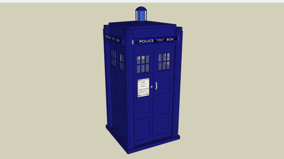Tardis | 3D Warehouse