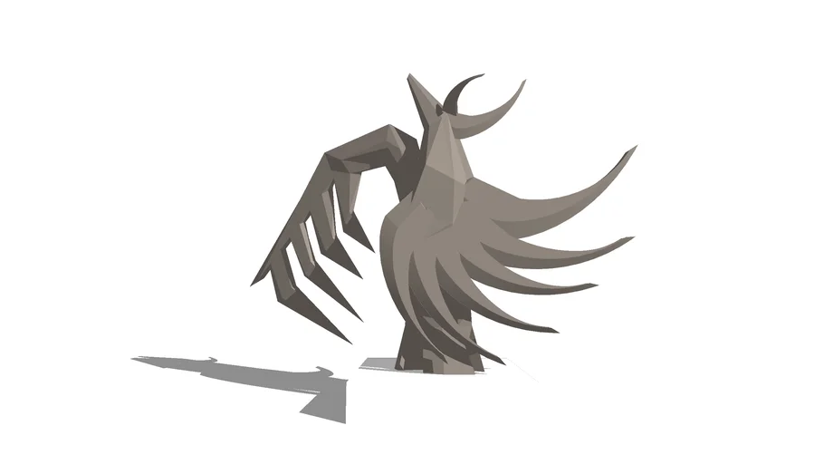 Phoenix sculpture | 3D Warehouse