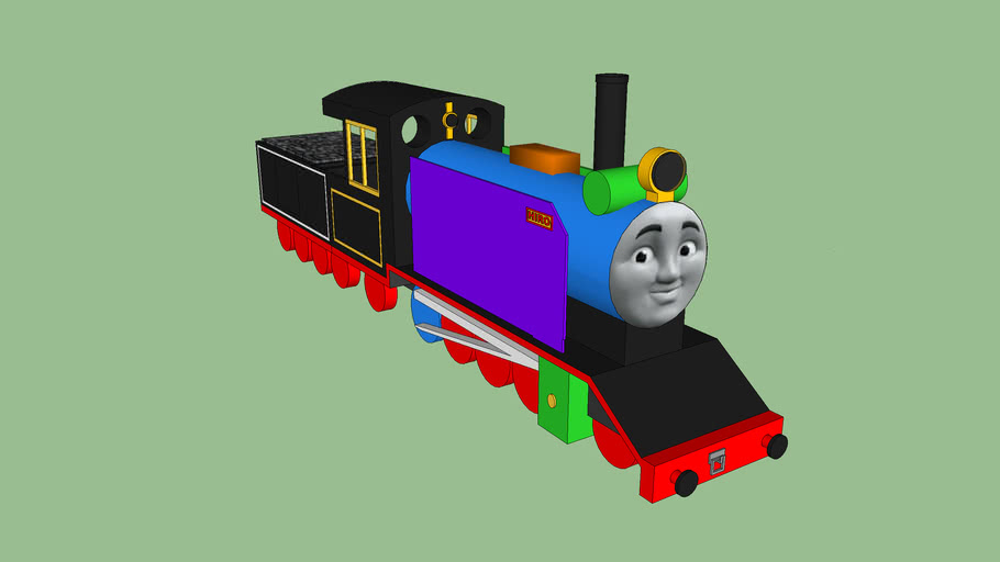 Patchwork Hiro the Japanese Engine | 3D Warehouse