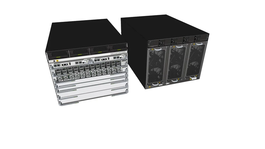 Huawei 12800 Data Center Switch | 3D Warehouse