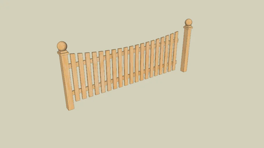 Fence | 3D Warehouse
