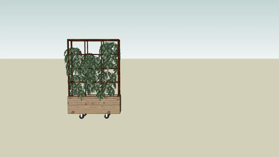 Caged Plant Partition | 3D Warehouse