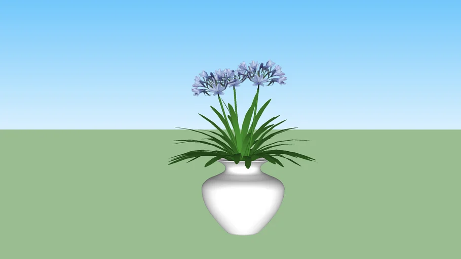 vase plant | 3D Warehouse