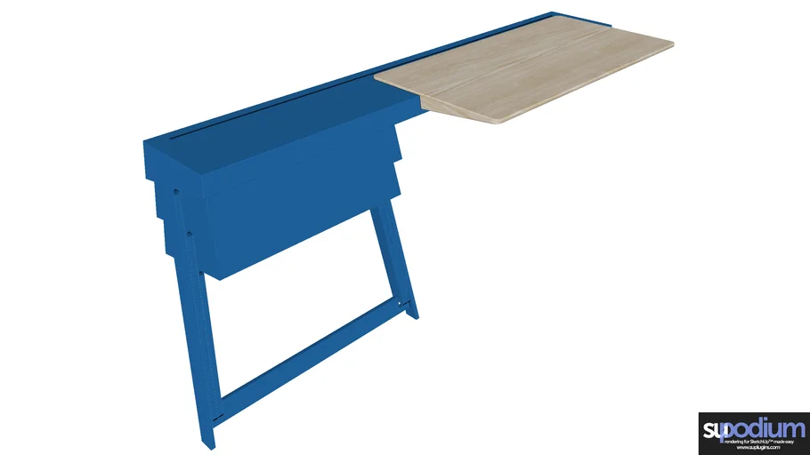 Podium Browser Arco Pivot desk | 3D Warehouse