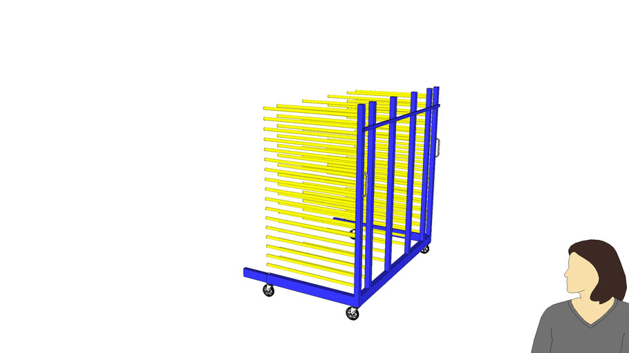 Component trolley | 3D Warehouse