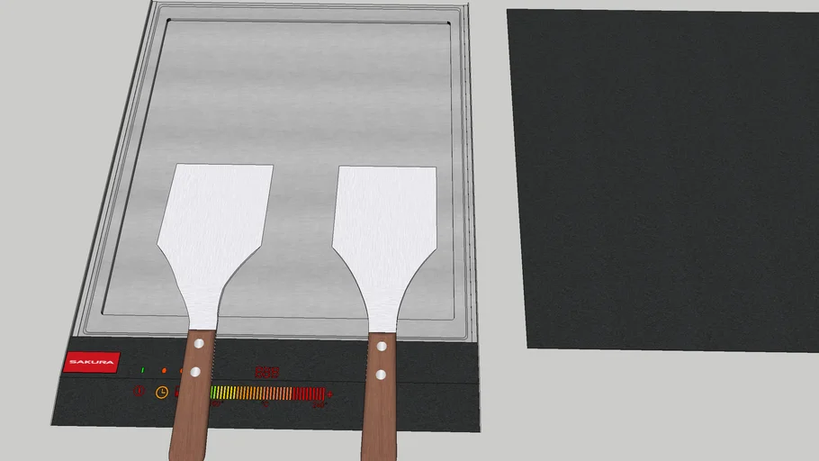 鐵板燒 Teppanyaki 鉄板焼き 櫻花牌 SAKURA | 3D Warehouse