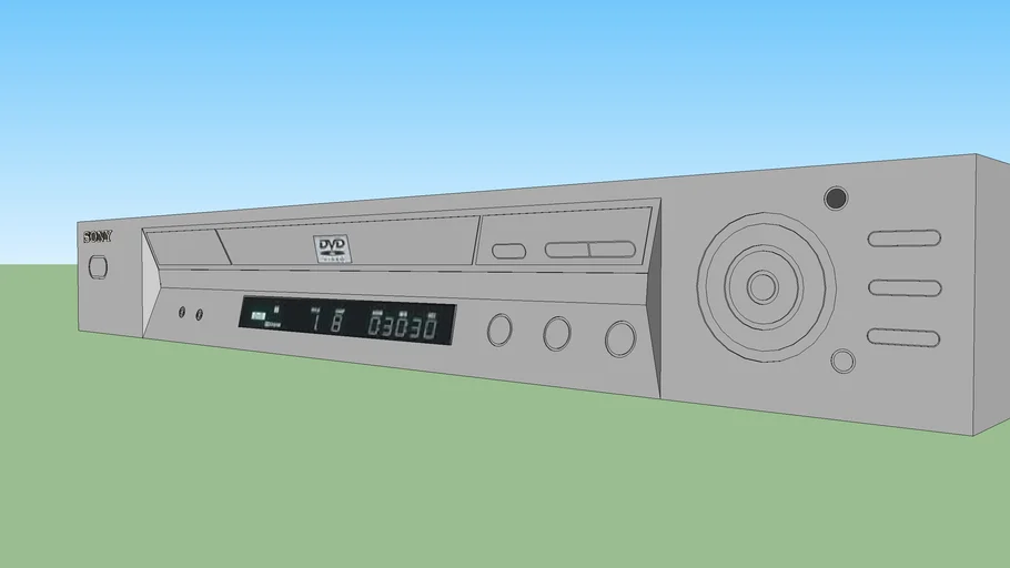 Sony DVP-NS500V CD/DVD player | 3D Warehouse