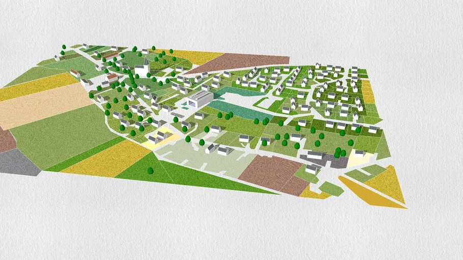 French village | 3D Warehouse