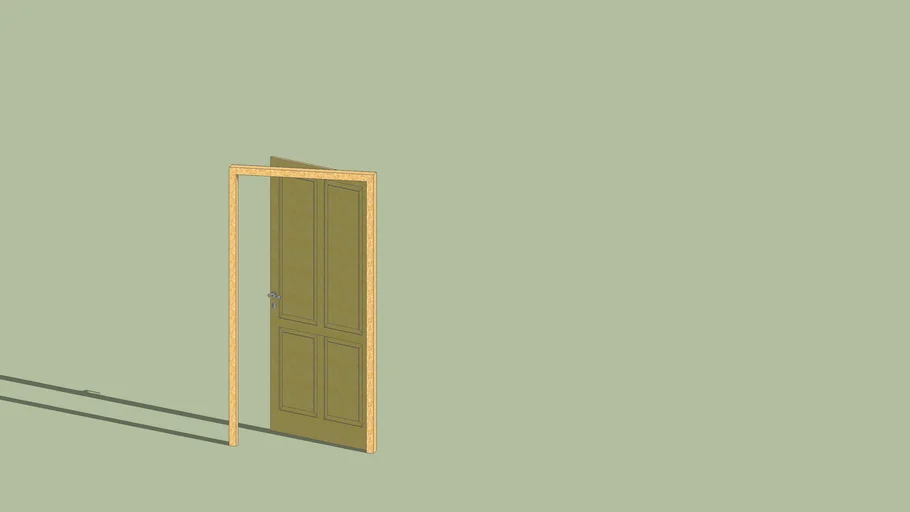 panil door | 3D Warehouse