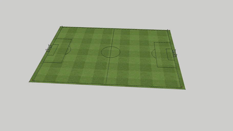 Football Ground/ Teren de Fotbal | 3D Warehouse
