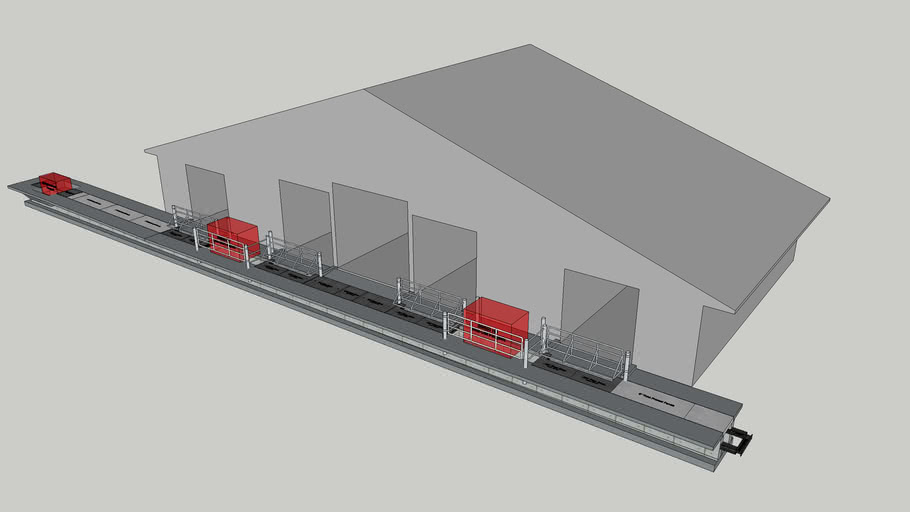 Cross Alley Gutter | 3D Warehouse