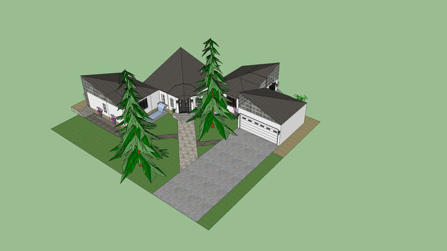 Fancy Modern House | 3D Warehouse