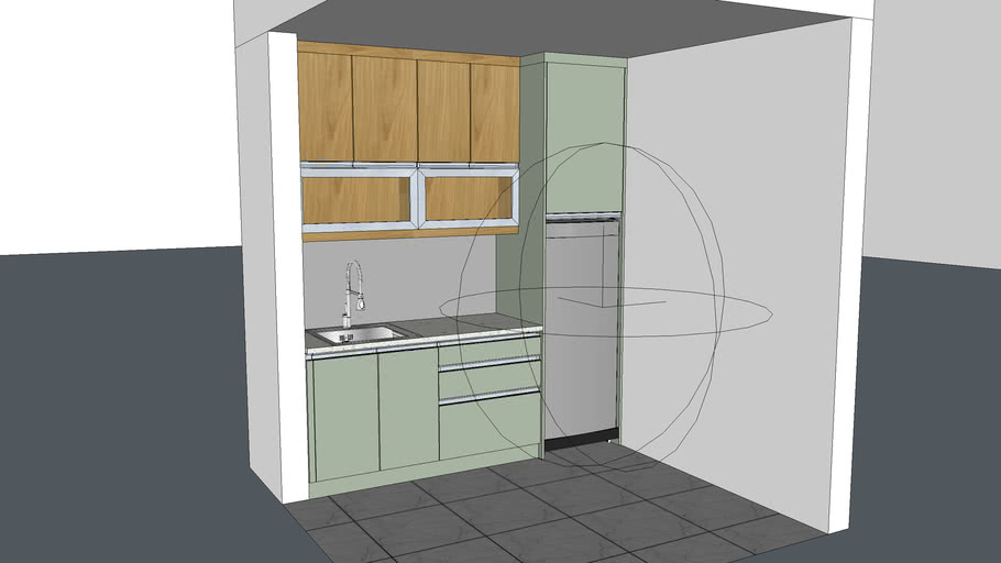 Simple Kitchen | 3D Warehouse
