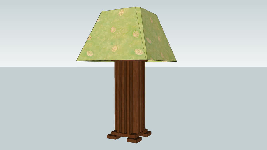 Mission lamp base | 3D Warehouse