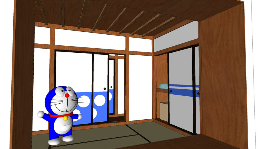 Nobita bedroom with Doraemon | 3D Warehouse