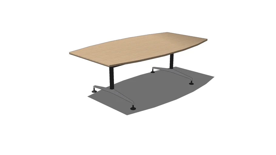 PARS MB-05 (Ski) Meeting Table | 3D Warehouse