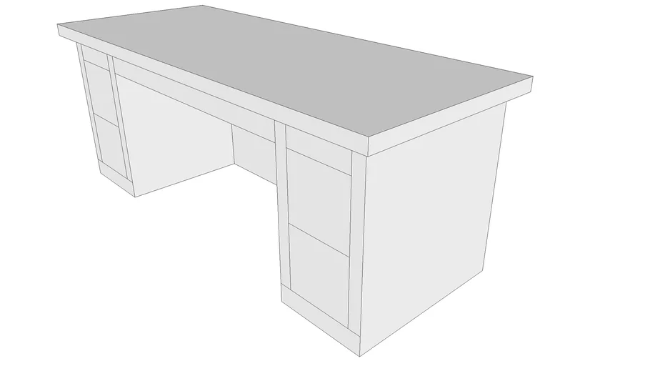 Study Desk 3D Warehouse, 53% OFF | www.pinnaxis.com