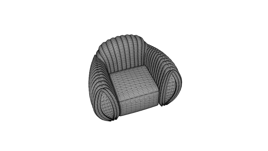 Poltrona Shell | 3D Warehouse