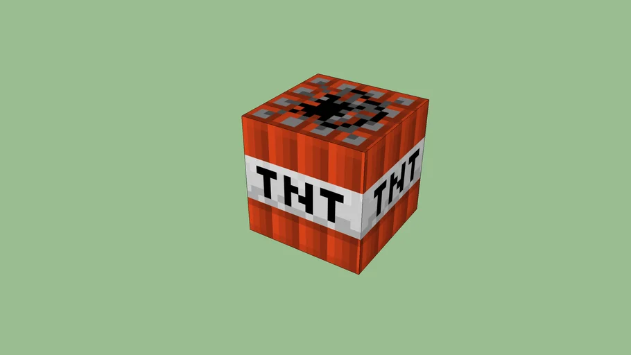 Minecraft tnt | 3D Warehouse