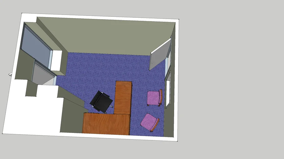 Corner Office | 3D Warehouse