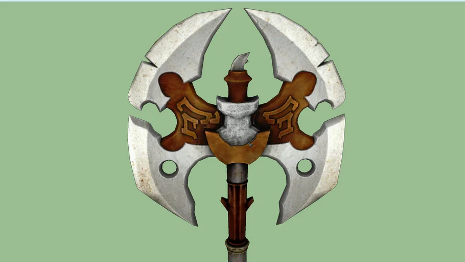 Ares Axe - High Quality (INJUSTICE) | 3D Warehouse