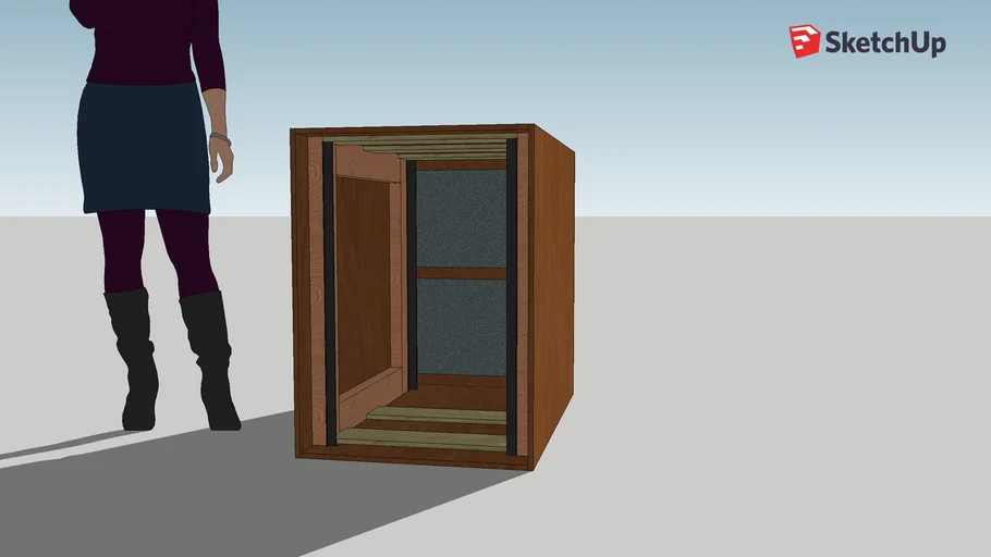 17U Server Rack | 3D Warehouse