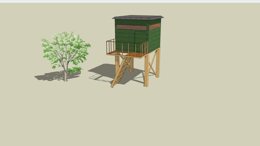 deer stand 1 | 3D Warehouse