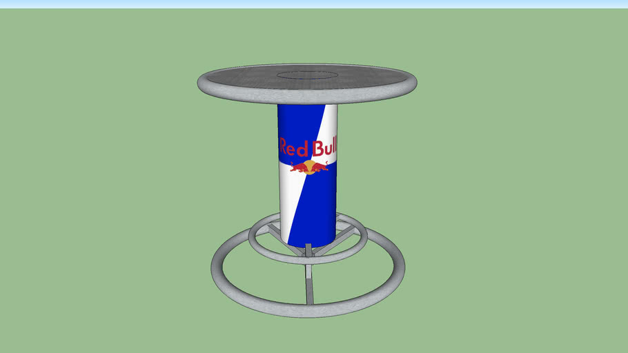 RedBull Table | 3D Warehouse