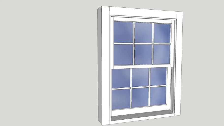 Double Glazed Window | 3D Warehouse