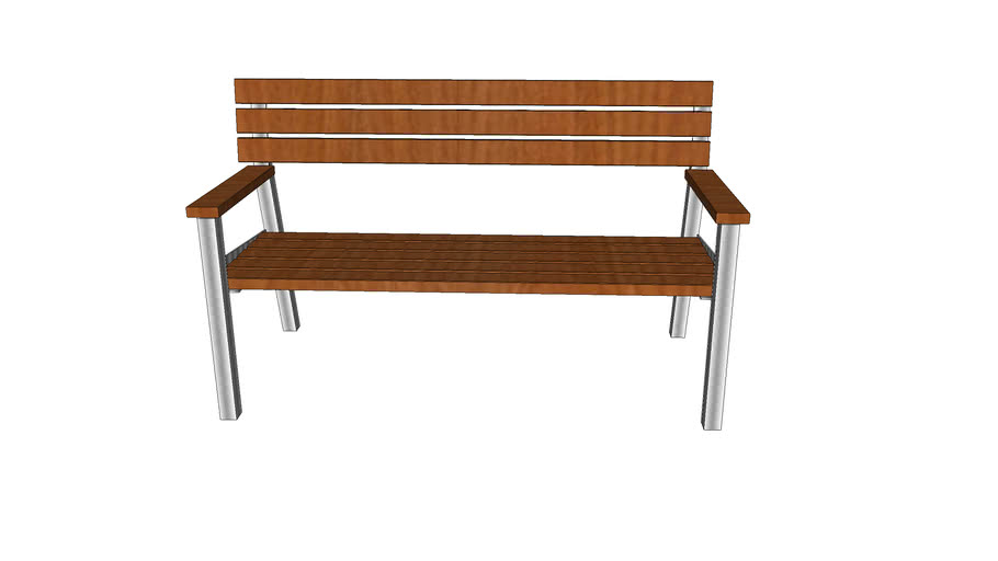 garden bench | 3D Warehouse