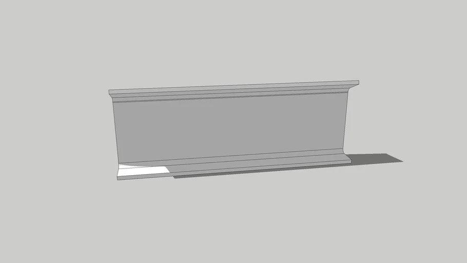 Flange Channel Eaves | 3D Warehouse