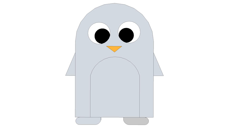 2D Penguin | 3D Warehouse