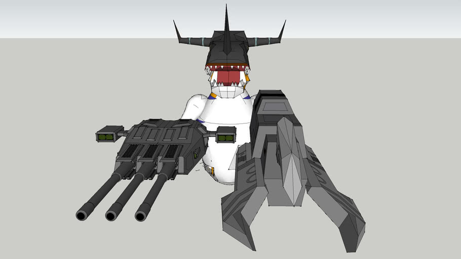 zero greymon | 3D Warehouse