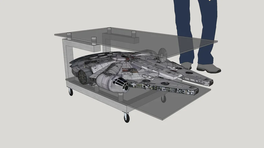Millennium Falcon Table | 3D Warehouse