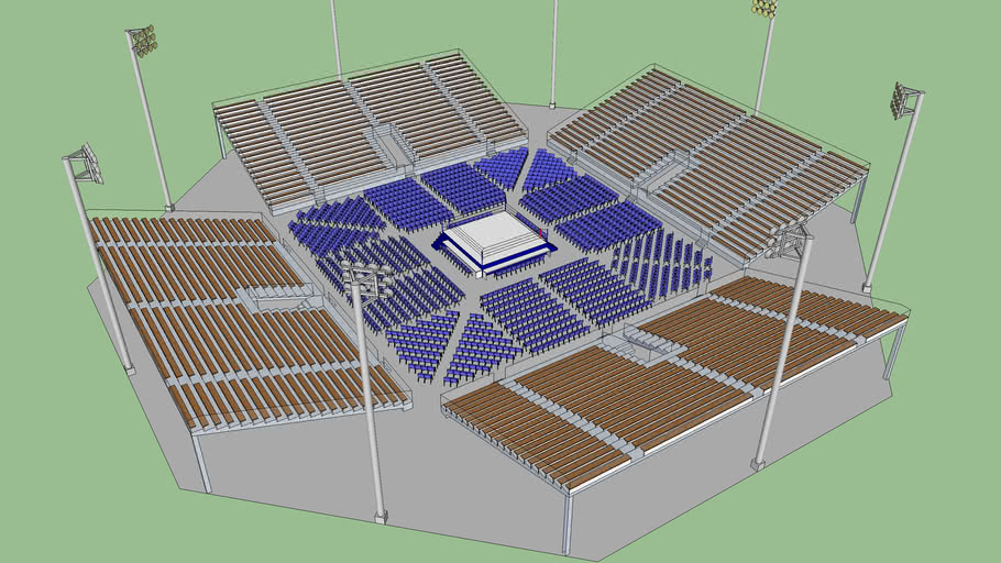 outdoor boxing arena | 3D Warehouse