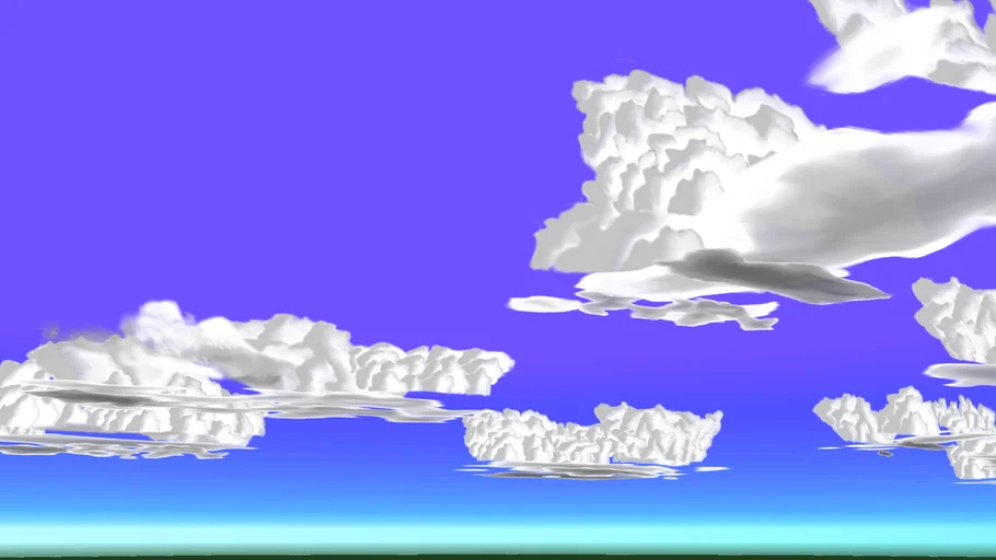 Cumulus Clouds Sky (Model 03 LI) | 3D Warehouse