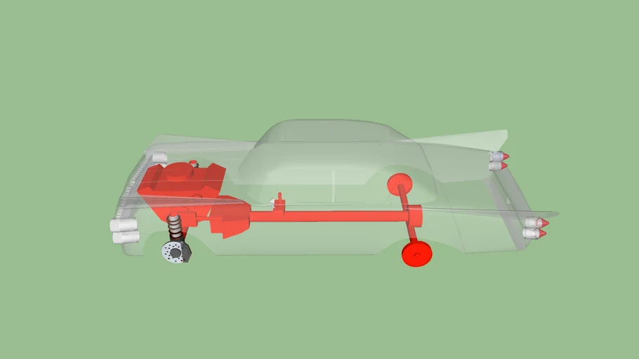 Skylark Platform with V8 engine | 3D Warehouse