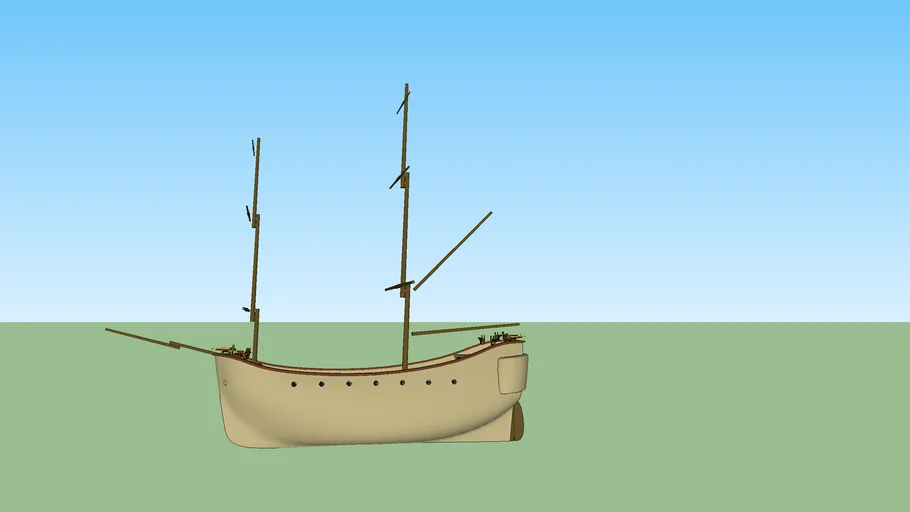 Brig-Sloop | 3D Warehouse