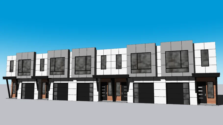 Row House | 3D Warehouse