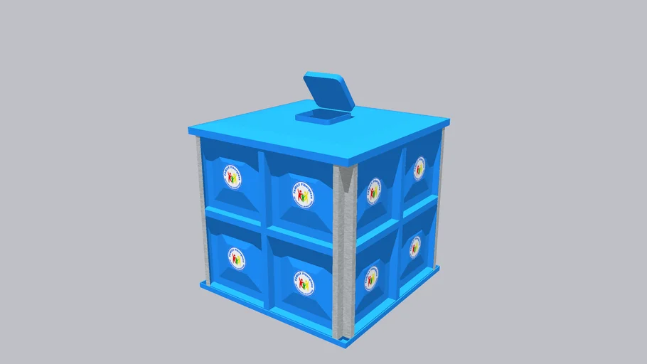 Family Fiberglass Water Tank | 3D Warehouse