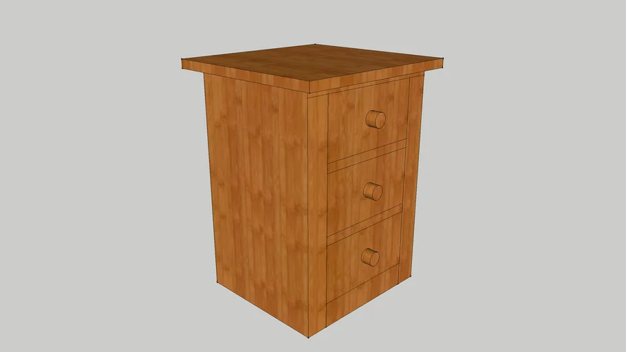 BEDSIDE DRAWERS | 3D Warehouse