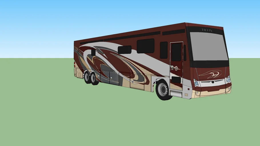 2018 Tiffin Allegro Bus (Class A motorhome) RV | 3D Warehouse