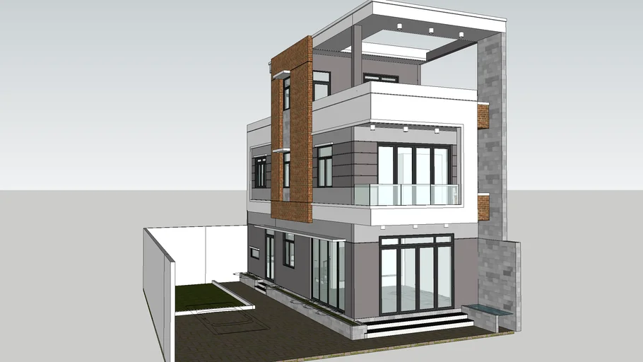 Sketchup Small Buildings Small Building Model 3D Warehouse
