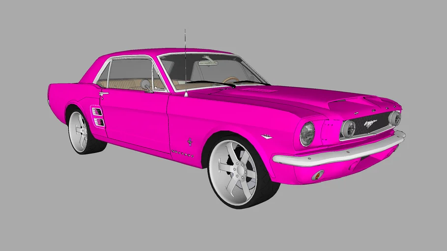 Ford Mustang 1965 3D Model | 3D Warehouse