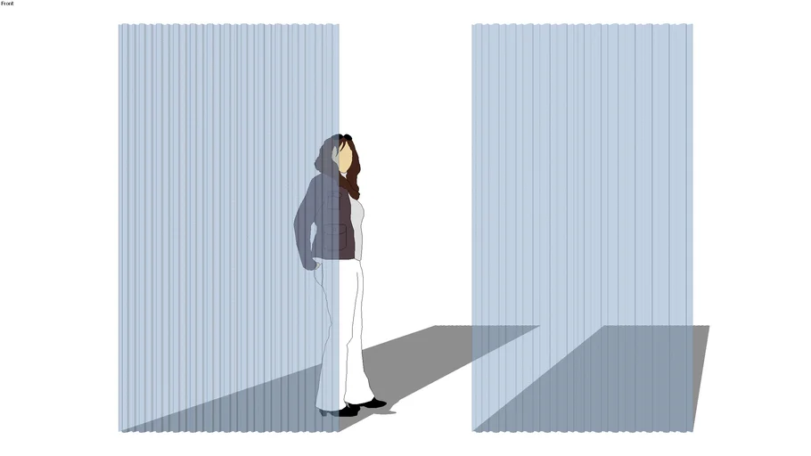 Rideau redimensionnable (dyn) | 3D Warehouse