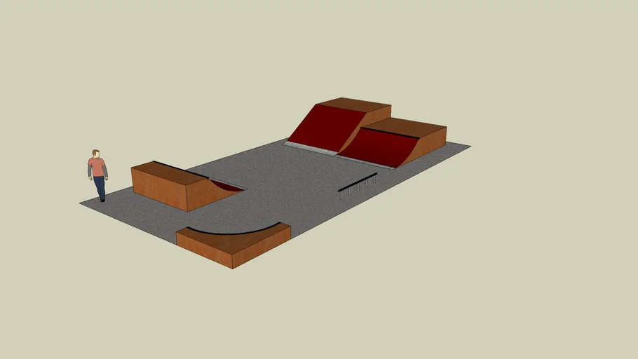 small skatepark | 3D Warehouse